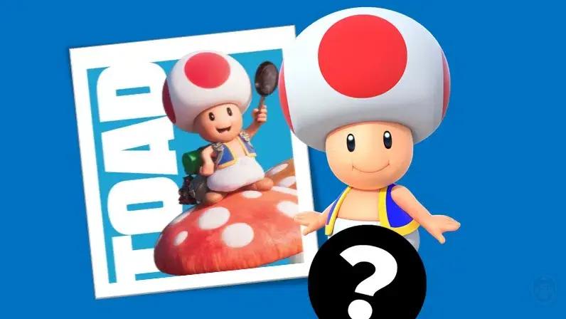 Toad's feet are shown in this concept art from Super Mario Bros.: The ...