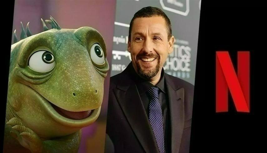Adam Sandler is a 70-year-old "lizard" in the animated movie Leo