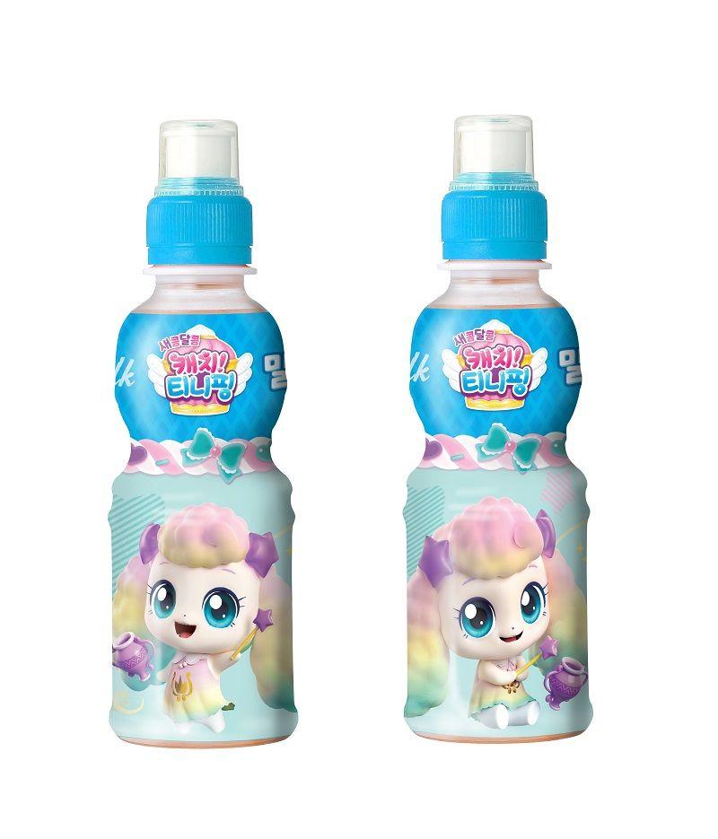 Children's Drink 'Catch! Tiniping' milk flavor "This time, 'Posilping ...