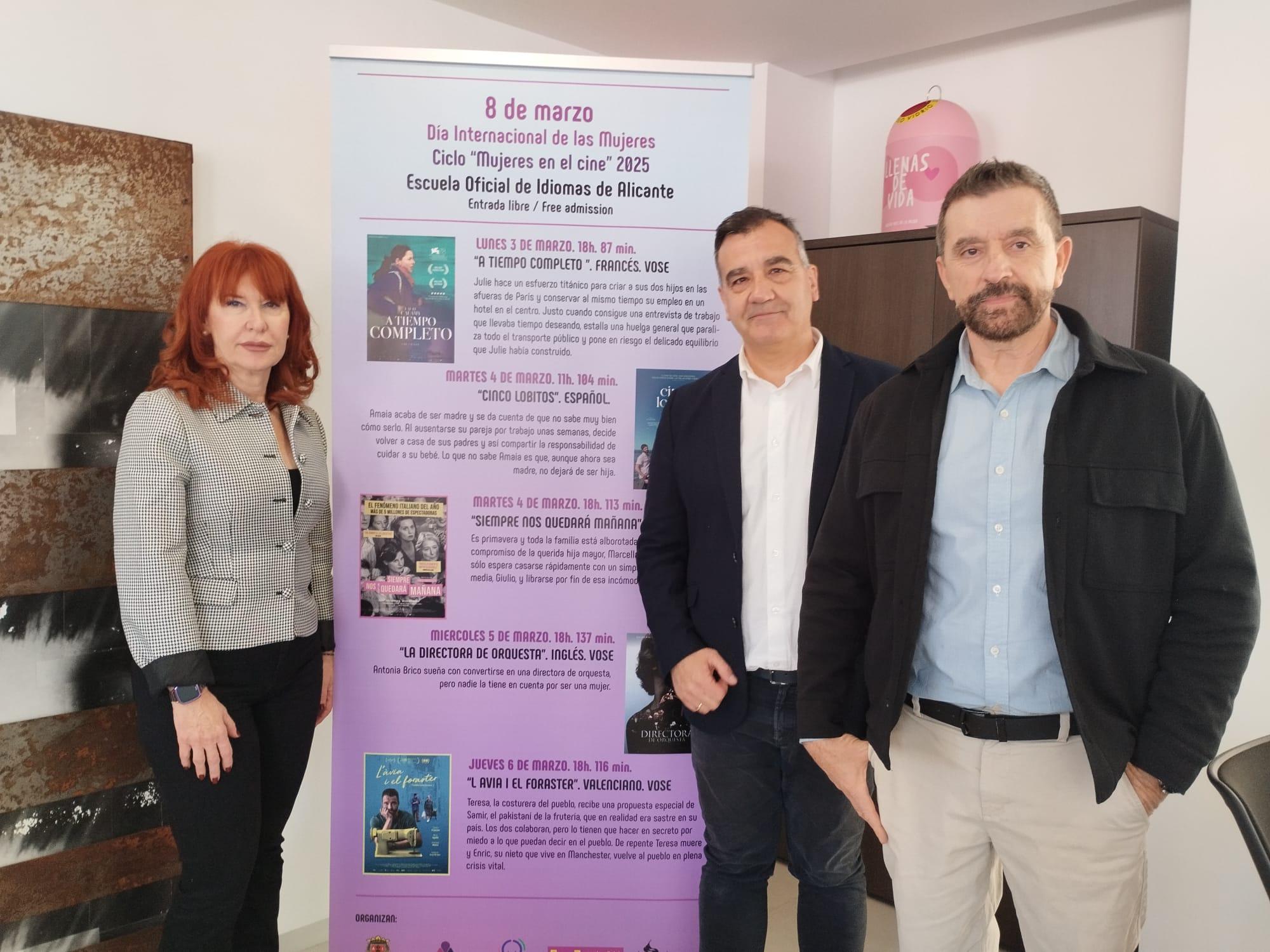 The Alicante Film Festival and Equality commemorate 8M with the Women ...