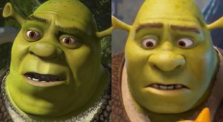 Shrek's redesign in new film criticized